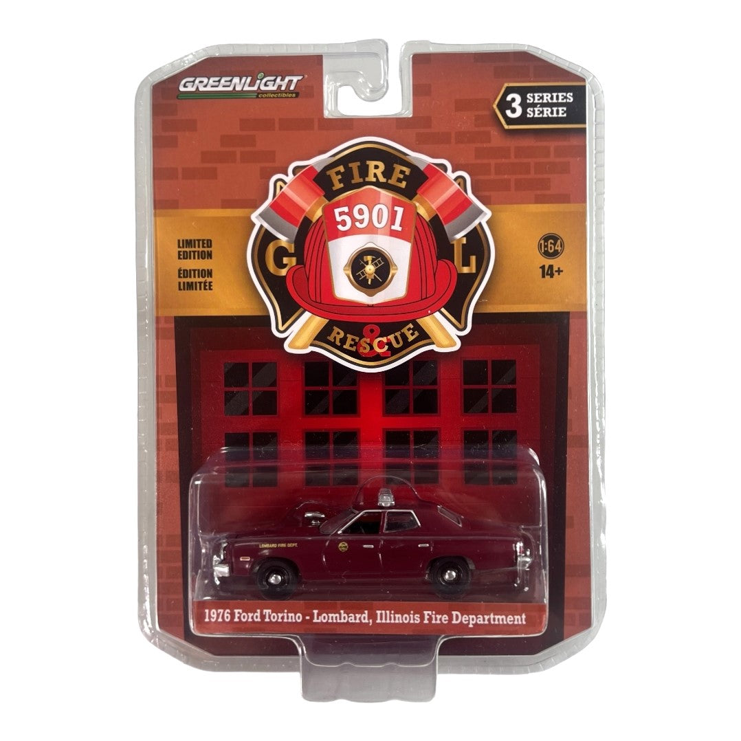 GreenLight: Fire Rescue 1976 Ford Torino - Illinois Fire Department ...