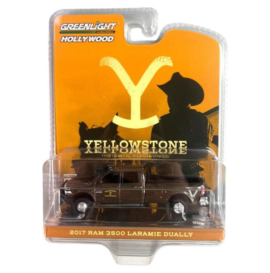 GreenLight: Hollywood Yellowstone 2017 Ram 3500 Laramie Dually 1:64 ...